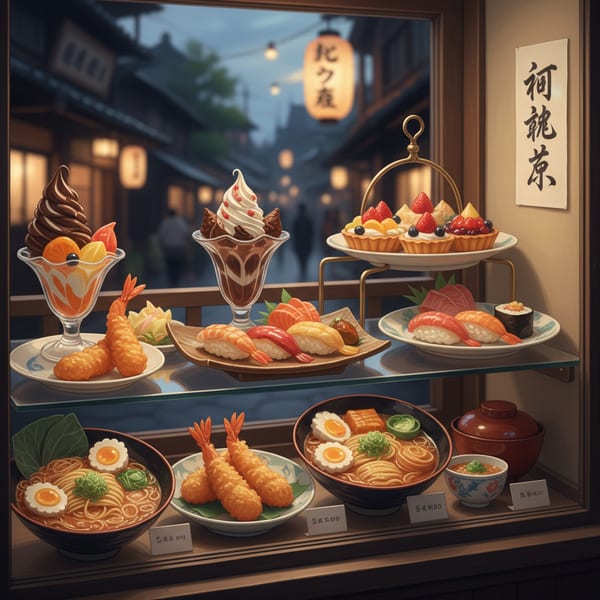The Origins of Fake Foods in Japanese Display Windows - Spark Trivia
